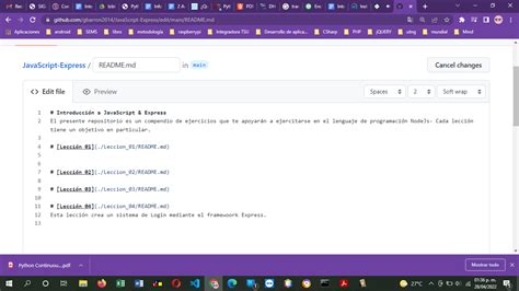 GitHub Gbarron2014 JavaScript Express