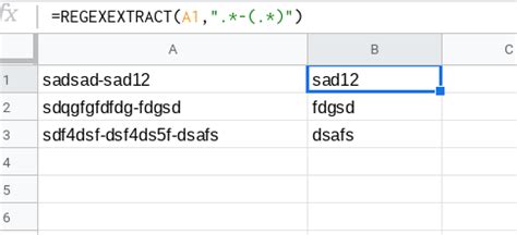 Extract Substring After Character In Google Sheets Stack Overflow