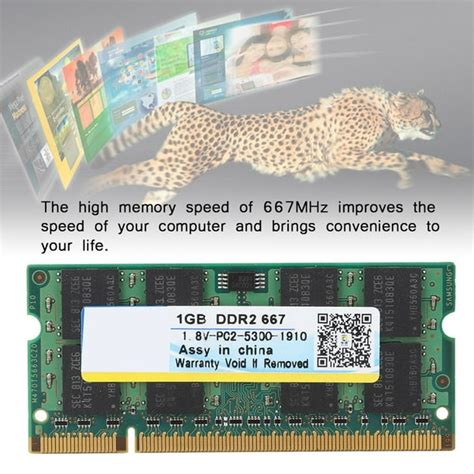 Memoria Para Laptop Xiede Ddr2 667 1 8v 1gb Módulo Totalmente Bodega Aurrera En Línea