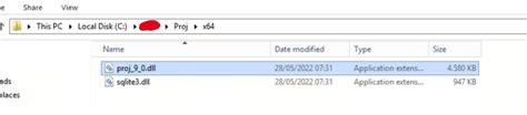 Unable To Load Dll Proj90dll The Specified Module Could Not Be