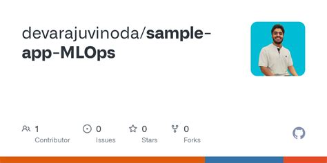 Github Devarajuvinodasample App Mlops