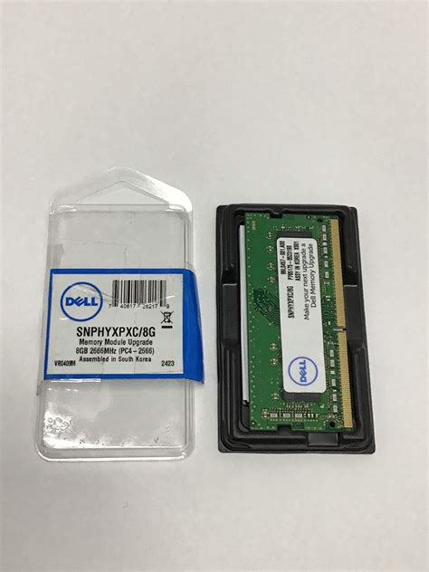 Dell 8gb Ddr4 Sdram Memory Module 8 Gb 1 X 8 Gb Ddr4 Sdram 2666