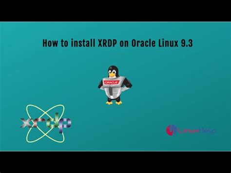 How To Install Xrdp On Oracle Linux YouTube