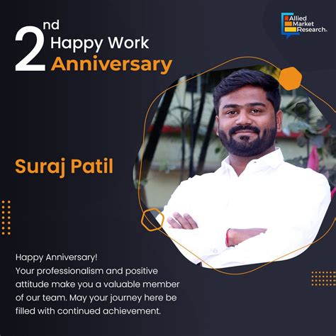 Catalysts Of Amr On Linkedin Happy 2nd Work Anniversary Suraj Patil