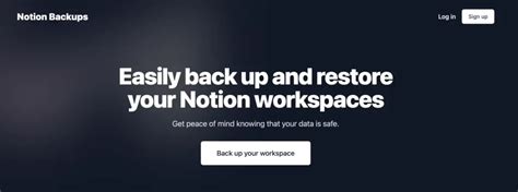 Backups In Notion Ways To Save And Restore Your Data Tools Study