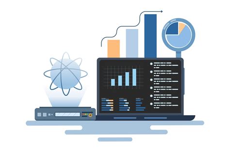 Data Science Concept Online Data Storage Technology Automated Web