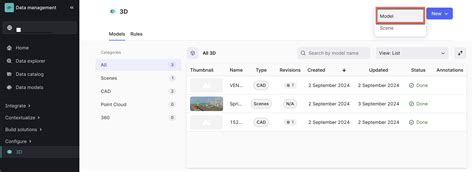 Upload 3d Models And Revisions Cognite Documentation