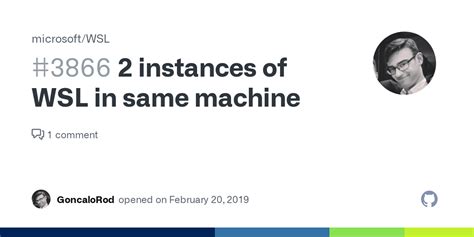 Instances Of WSL In Same Machine Issue Microsoft WSL GitHub