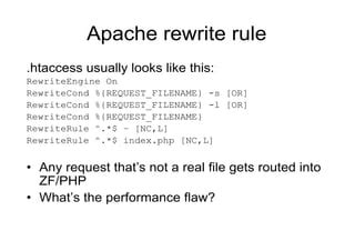 Performance Tuning With Zend Framework Pdf Databases Computer Software And Applications