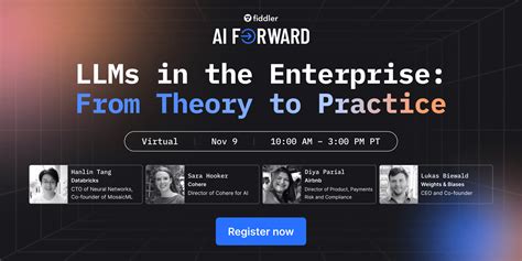 Ai Forward 2023 Llms In The Enterprise From Theory To Practice