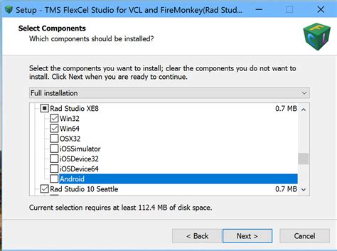 Flexcel Installation Tms Flexcel For Vcl And Fmx Tms Support Center