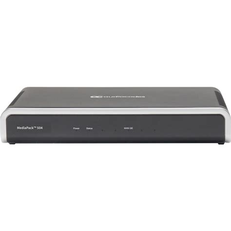 Audiocodes Mediapack Mp 504 Analog Voip Gateway Mp504 4s Sip Ip