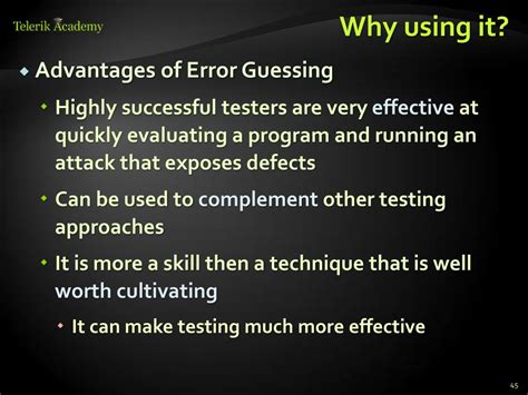 Ppt Defect Taxonomies Checklist Testing Error Guessing And