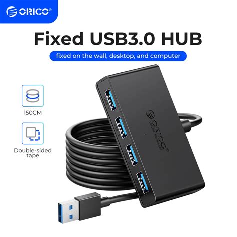 Orico Usb Hub Bộ Chia Usb 3 0 4 Cổng Có Cổng Nguồn Micro Usb Bộ Chuyển đổi Otg Tốc độ Cao Cho