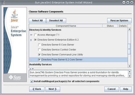 software installation sun java system directory server enterprise