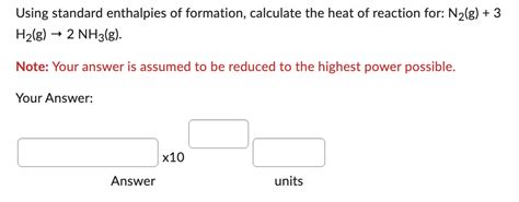[solved] Using Standard Enthalpies Of Formation Calculat