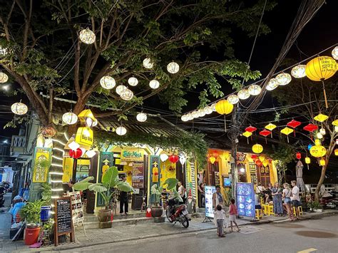 호이안 야시장 호이안 야경