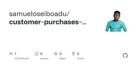Github Samueloseiboaducustomer Purchases Analysis