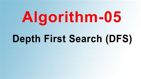 Depth First Search Dfs Algorithm Bangla Tutorial Youtube