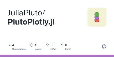 Github Juliaplutoplutoplotlyjl