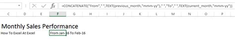 Formula Friday Create A Dynamic Report Header Using The Concatenate