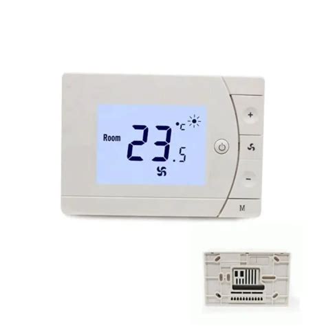 4 Pipe System Modbus Thermostat Classic Design Wall Mounted Home Temperature Controller With