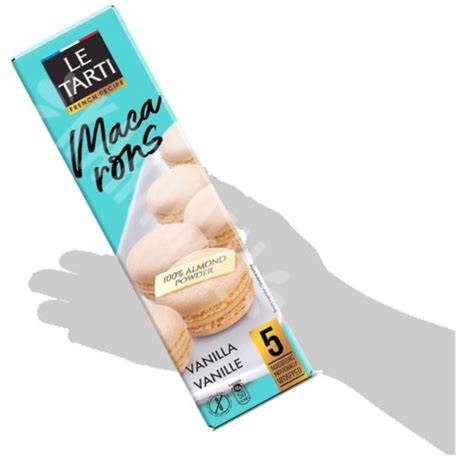 Macarons Vanilla - Biscoito Le Tarti - Importado Rússia | Karamell Store