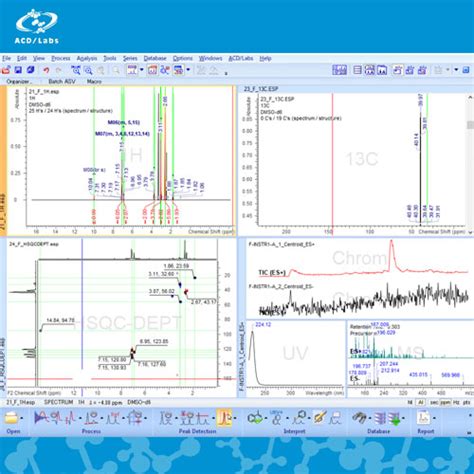 Nmrスペクトル解析支援ソフトウェア「acd」 製品情報 Jeol 日本電子株式会社