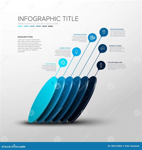Infographic Diagonal Timeline Report Template Cartoon Vector CartoonDealer Com