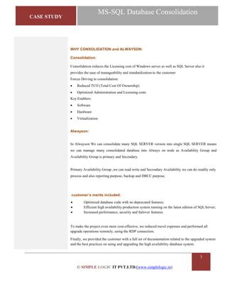 Ms Sql Database Consolidation Pdf