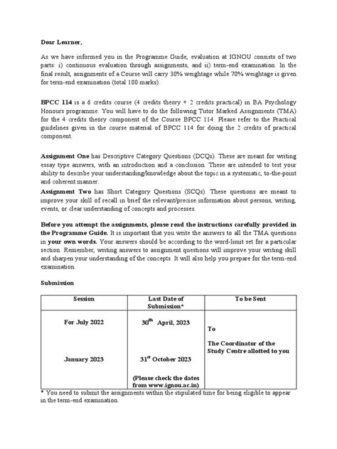 Bpcc 114 July 2022 2023 Bapch Assignment Swati Pdf Understanding