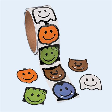 Autocollants Émojis Dhalloween ÉpuisÉ Le Coffre à Idées