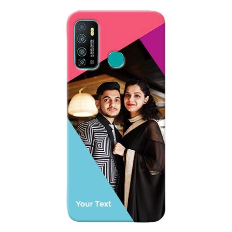 Buy Infinix Hot Custom Phone Cases Stacked Triple Colour Design