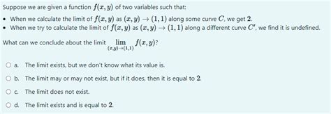 Solved Suppose We Are Given A Function F X Y Of Two Chegg