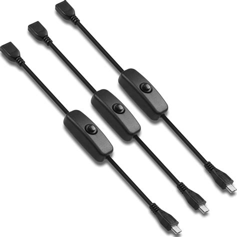 Amazon Com HATMINI USB Male To Female Switch Charging Cable V A Short Extension Cord For