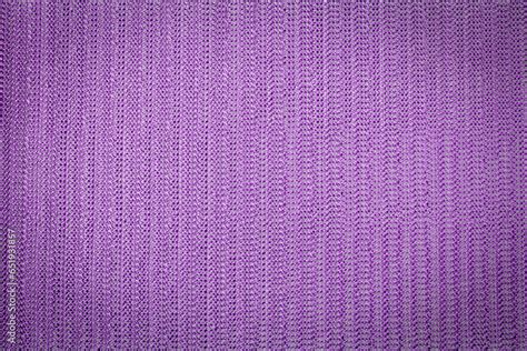 Abstract Lavender Colored Mesh Fabric Background With Vignette Top View Macro Photography Stock