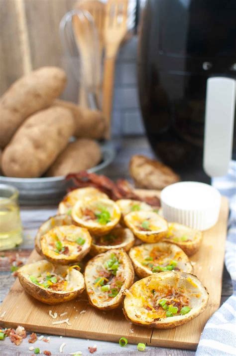 Easy Air Fryer Potato Skins Recipe