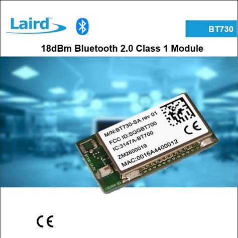Bt730 Class 1 Bluetooth 2 0 Module Mccoy Components