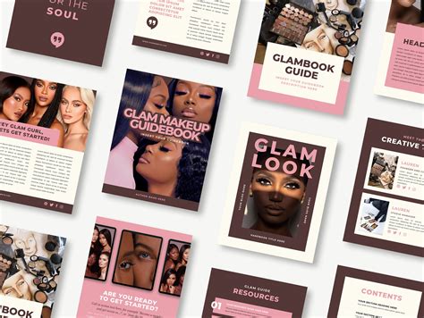 Ebook Template Girly Canva Ebook Template Instant Download Etsy