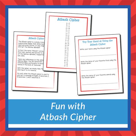 Fun With Atbash Cipher T Of Curiosity