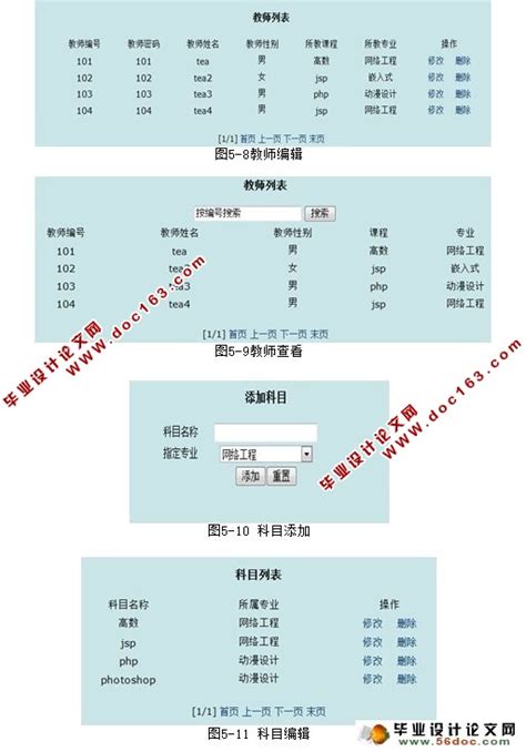在线考试系统的设计与实现 MySQL Javaweb 毕业设计论文网