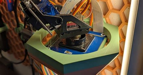Hsw Raspberry Pi Pan Tilt Hat Holder By Frnktrgr Download Free Stl