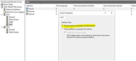 Configure Routing And NAT In Windows Server Vmanalyst