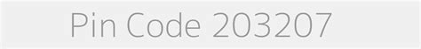 Pin Code 203207 Post Offices Under 203207 Pincode