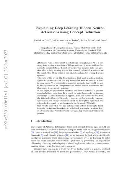 pdf explaining deep learning hidden neuron activations using concept