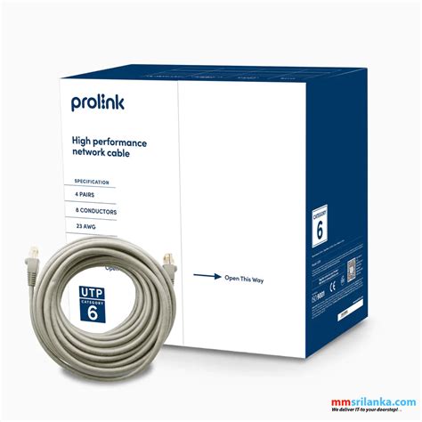 Prolink Cat6 23e Essential Cable