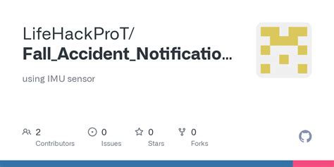 Github Lifehackprot Fall Accident Notification System Using Imu Sensor