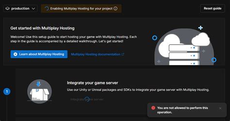 unity cloud denying access to setting up multiplay host setup unity services unity discussions