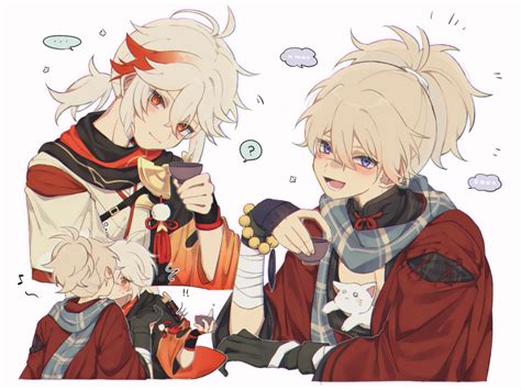 Nekoshin Kagari Kaedehara Kazuha Kazuhas Friend Genshin Impact