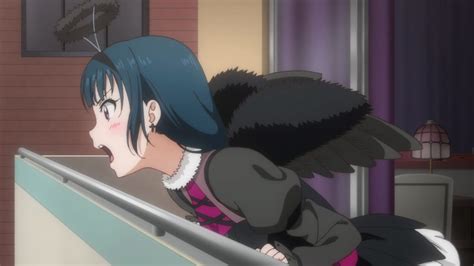 Love Live Sunshine Episode 5 Yoshiko Embracing Yohane